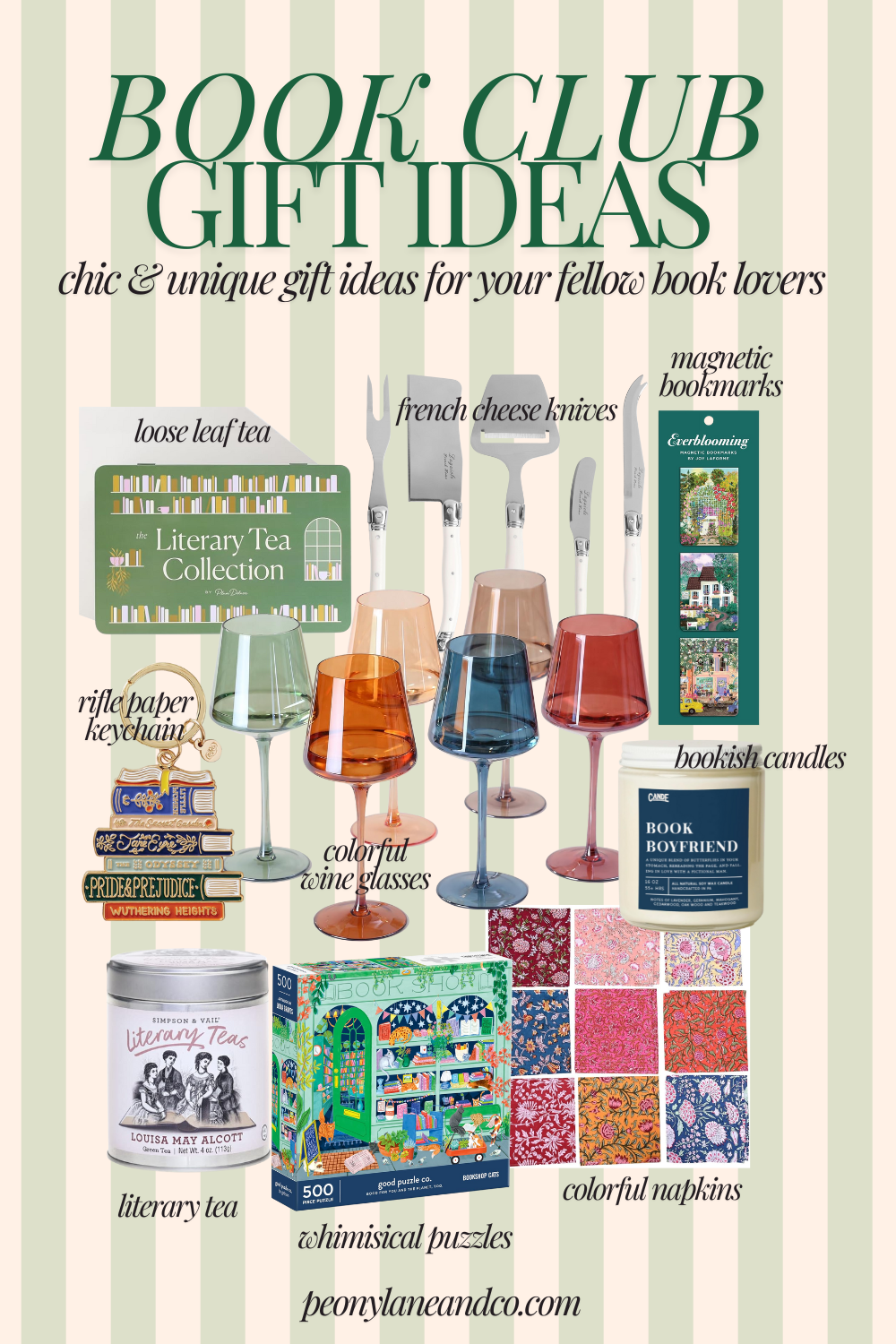 Book Club Gift Ideas That Your Fellow Readers Will Love - Peony Lane & Co.